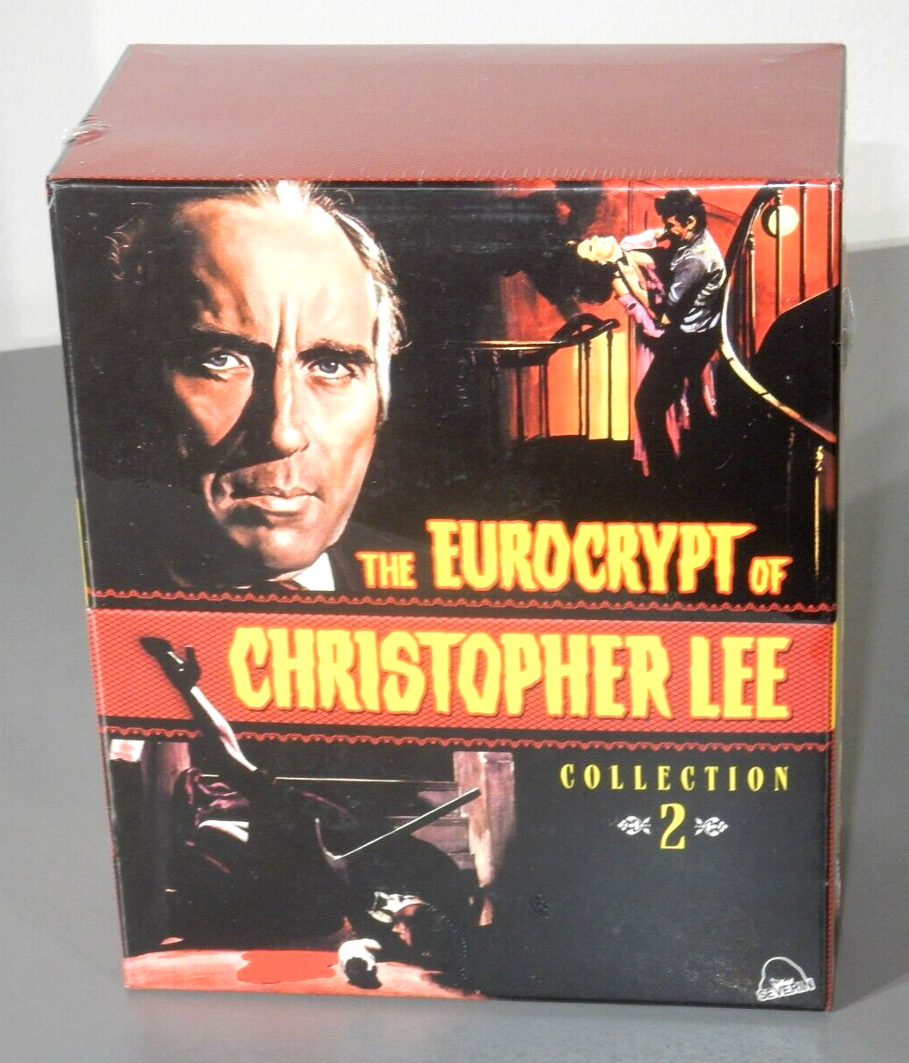 BRAND NEW THE EUROCRYPT OF CHRISTOPHER LEE COLLECTION 2 SEVERIN BLU-RAY ...