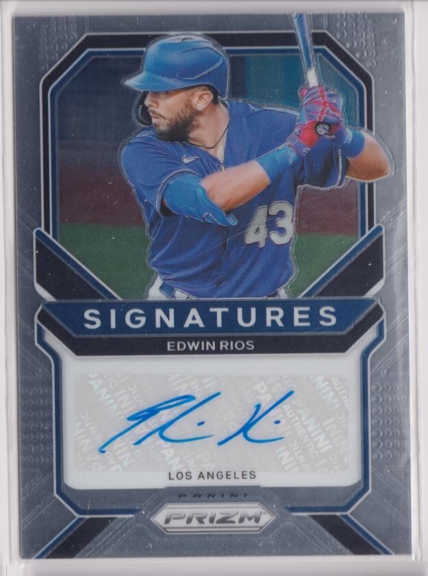 2021 Panini Prizm Signatures #12 Edwin Rios | eBay