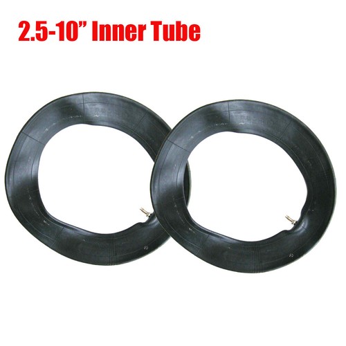 2x 2.50-10 Motorcycle Inner Rubber Tube Innertube for Pit Pro Dirt Bike ...