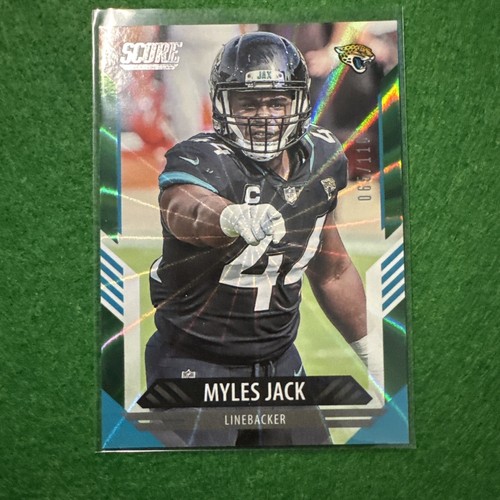 Myles Jack 2021 Score Spokes # /110 Jacksonville Jaguars | eBay