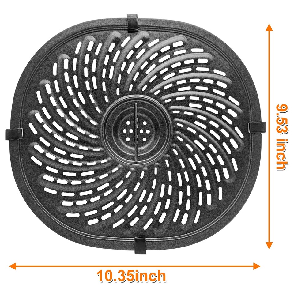 Upgraded Air Fryer Crisper Plate For PowerXL Gowise 7QT Air Fryers with ...
