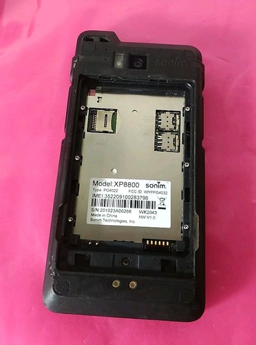 Sonim XP8 XP8800 64GB Black Dual SIM Rugged Smartphone For parts | eBay