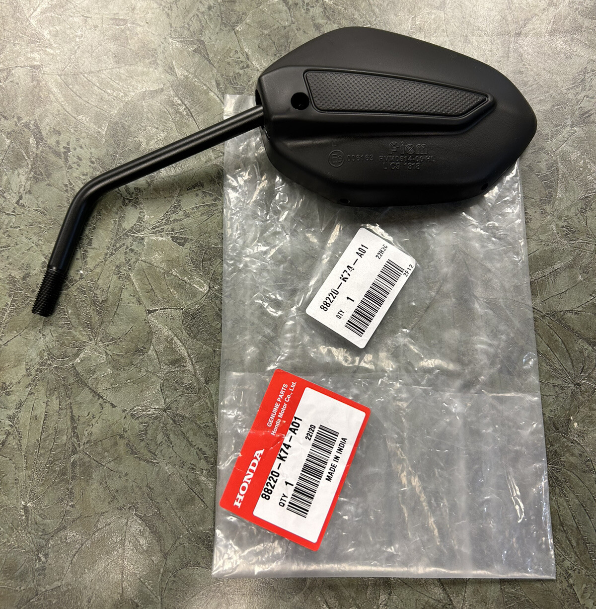 HONDA LEFT MIRROR 2022 NAVI NVA110B GENUINE OEM 88220-K74-A01 for sale ...