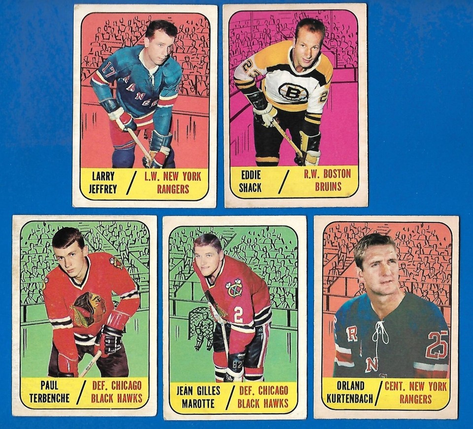 1967-68 TOPPS 67-68 NHL HOCKEY CARD 1-132 SEE LIST | eBay
