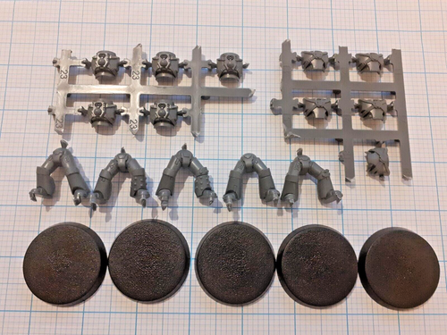 5x Torso/Body and Legs (A) - Mk 4/ Mark IV Tactical Space Marines ...