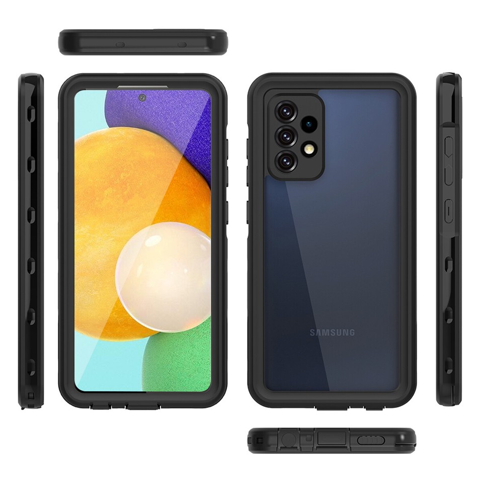 For Samsung Galaxy A52 5G Waterproof Case Built-in Screen Protector ...