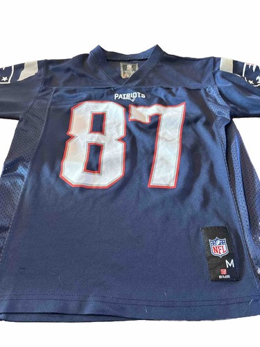 NFL Team Apparel New England Patriots #87 Gronkowski Jersey Size Youth ...