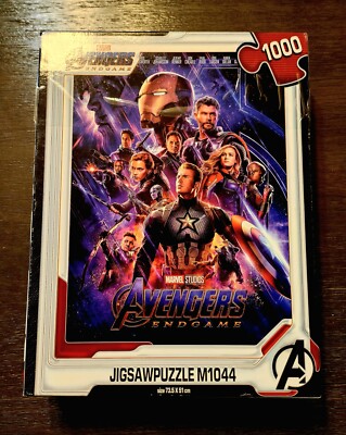 Marvel's Avengers Endgame Movie 1000 Piece Jigsaw Puzzle (73.5X51cm) w ...