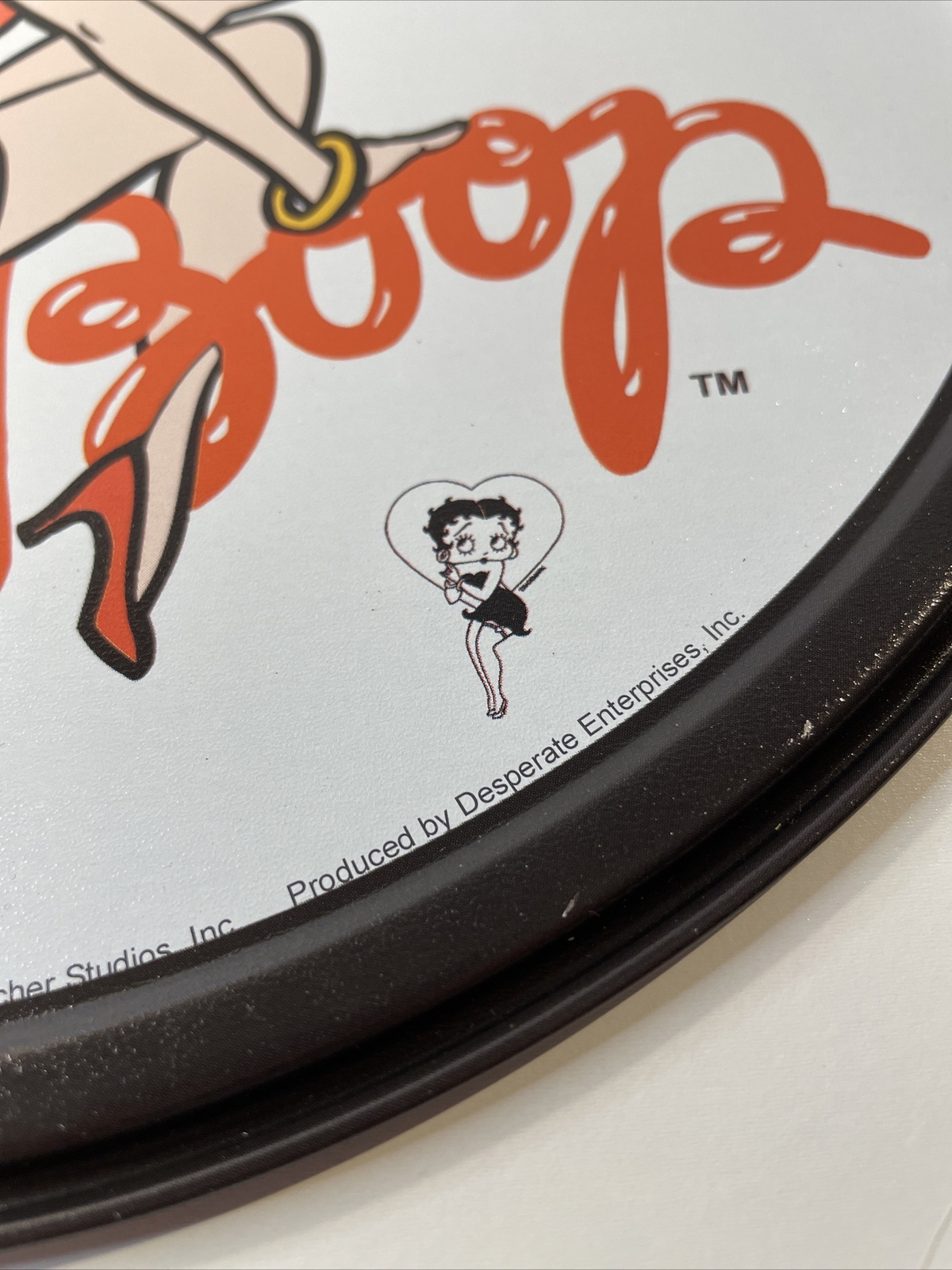 Vintage Betty Boop 11 3/4" Round Metal Sign (2002) from King feature ...
