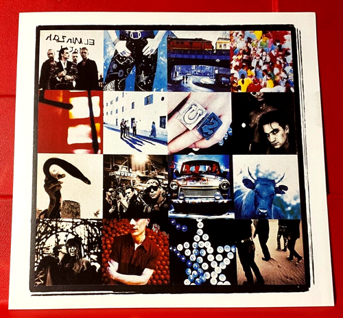 U2 Achtung Baby Album Cover Art PICTURE / PRINT 6.5" x 6.5" | eBay