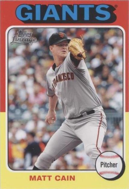 2011 Topps Lineage - Matt Cain #119 Mini 1975 Design for sale online | eBay
