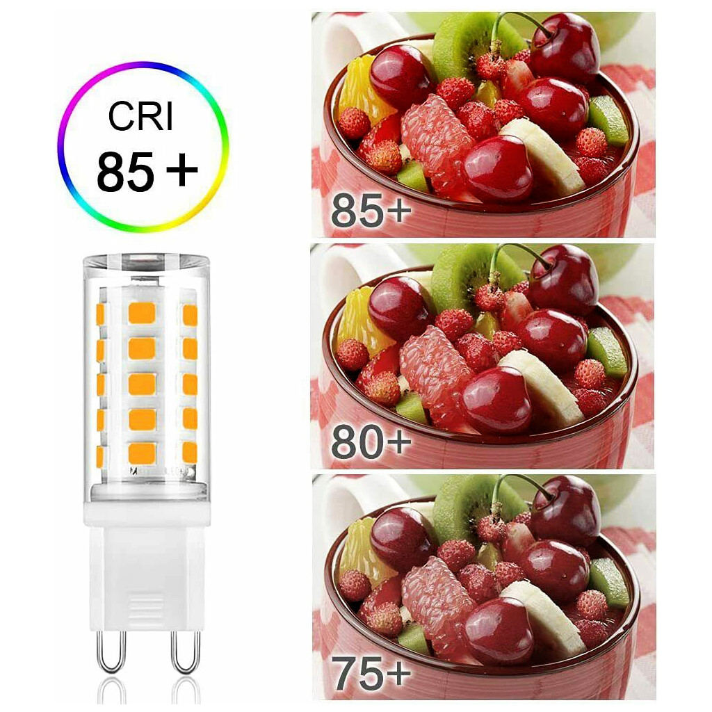 10x G9 LED Bulb Warm/Cool White 5W=40W Halogen Capsule Light Bulbs ...