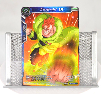 BT20-051 Android 16 Common Holo Power Absorbed Dragon Ball Super CCG | eBay