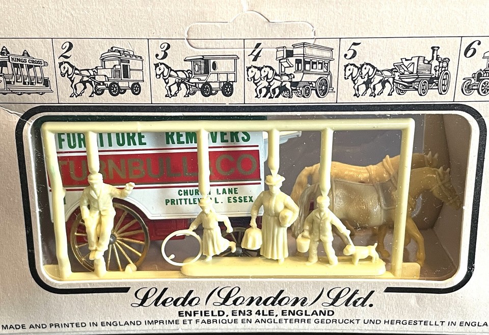 Lledo Models Of Days Gone Horse Drawn Furniture Van New With Horses ...