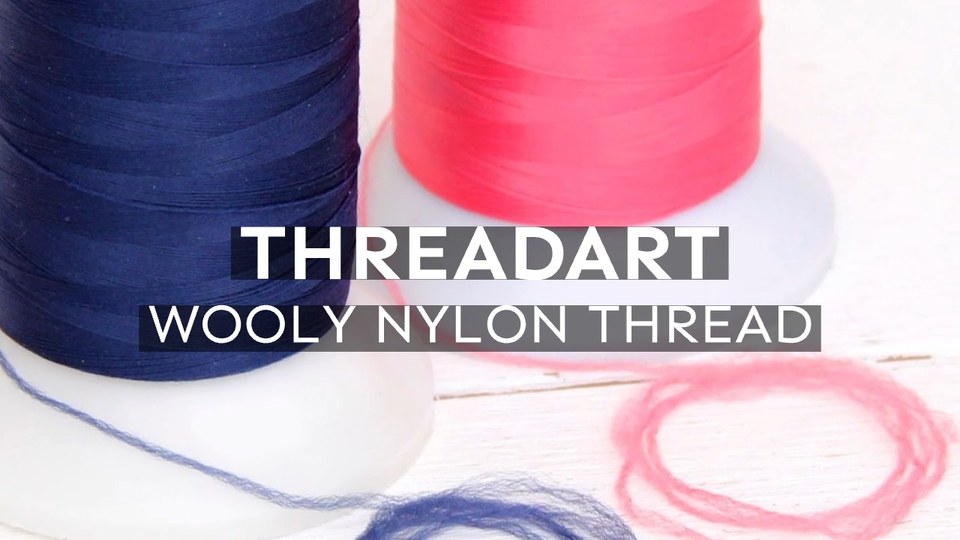 WOOLY NYLON THREAD SERGER SEWING STRETCHY 1000M #200 WOOLLY 50 COLORS ...