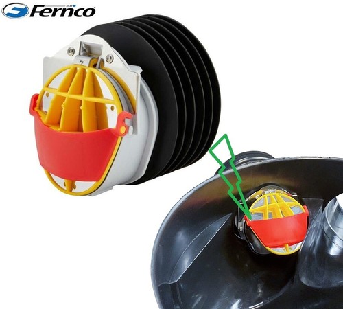 Fernco 100mm Non Return Valve Backflow Non-Return & Backwater Valves | eBay