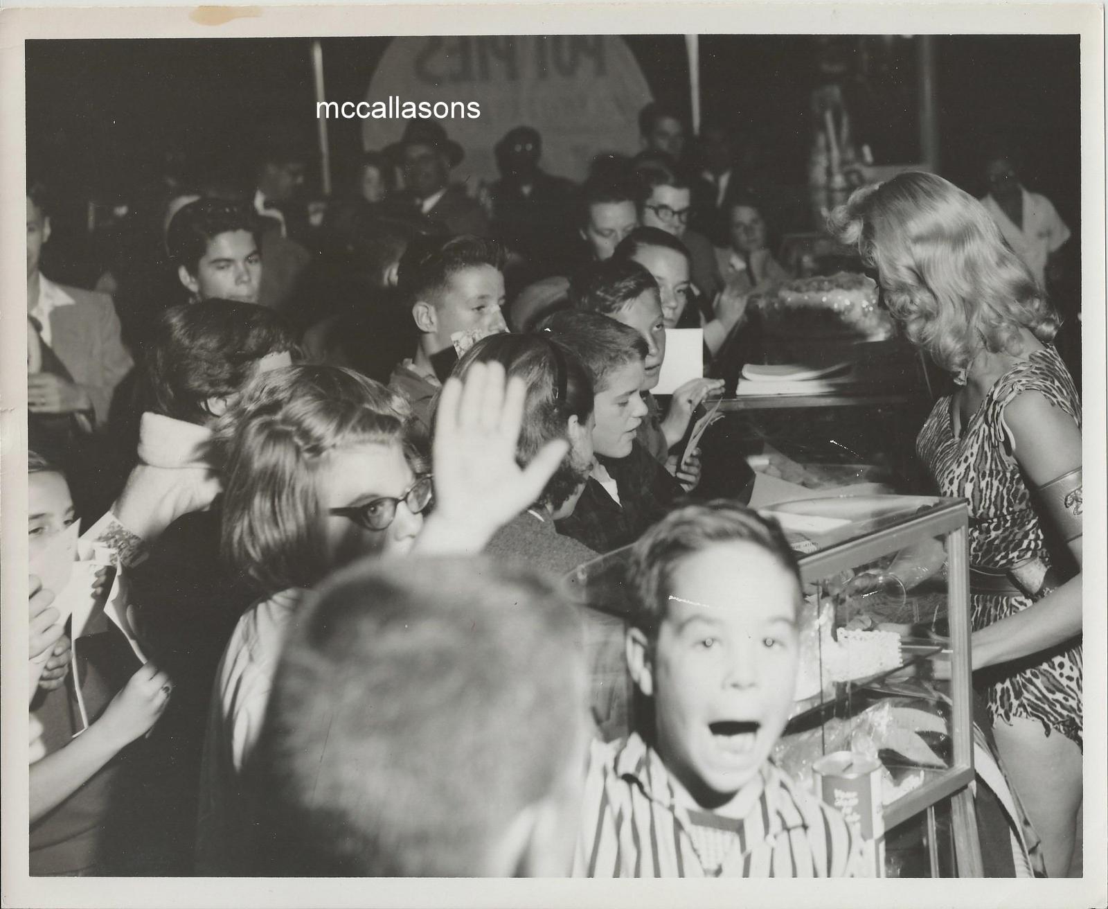 ORIGINAL 1955-56 PHOTO--"SHEENA QUEEN OF THE JUNGLE" STAR "IRISH ...