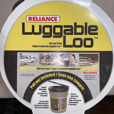 Reliance Luggable Loo Portable Toilet, Black - ‎9881-03 60823988107| eBay