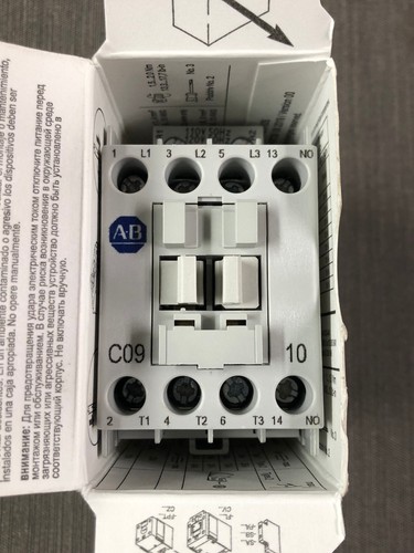 Allen-Bradley 100-C09D10 Contactor 9A 110/120VAC 50/60 Hz Coil 4P NEW ...