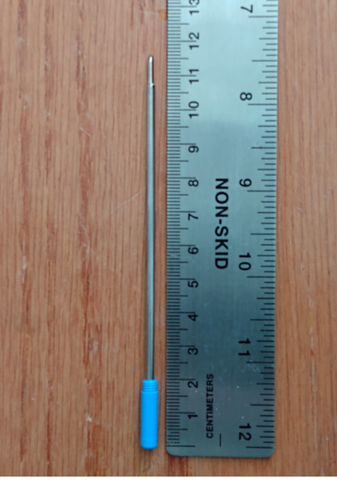 Cross type Pen Refill BLUE Ballpoint 116mm Medium Smooth Ink ...