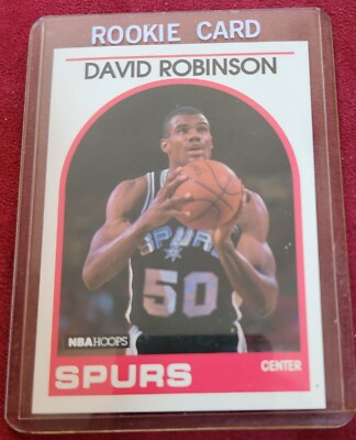 DAVID ROBINSON 1989 NBA HOOPS ROOKIE CARD | eBay