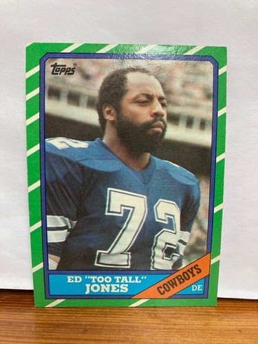 Ed "Too Tall" Jones 1986 Topps - Football Card Dallas Cowboys | eBay.de