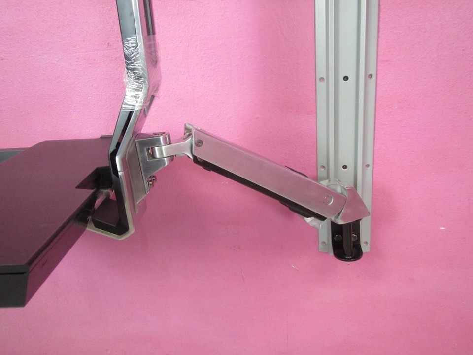 NEW Ergotron StyleView 45-272-026 Sit to Stand Wall Mount Combo Arm ...