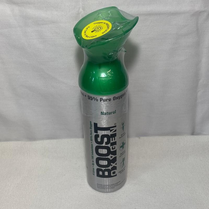 Boost Oxygen Natural Canned Oxygen Canisters 7 Liter Lot of 3 | eBay