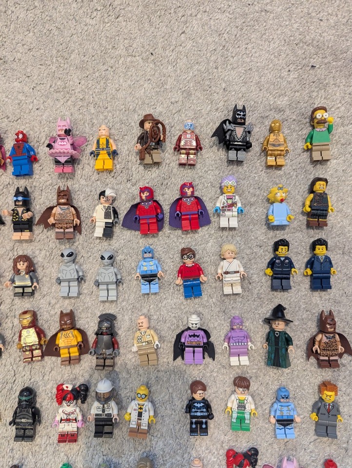 LEGO Minifigure Bundle – Marvel DC Batman Bigfig Rare – Job Lot 70 ...