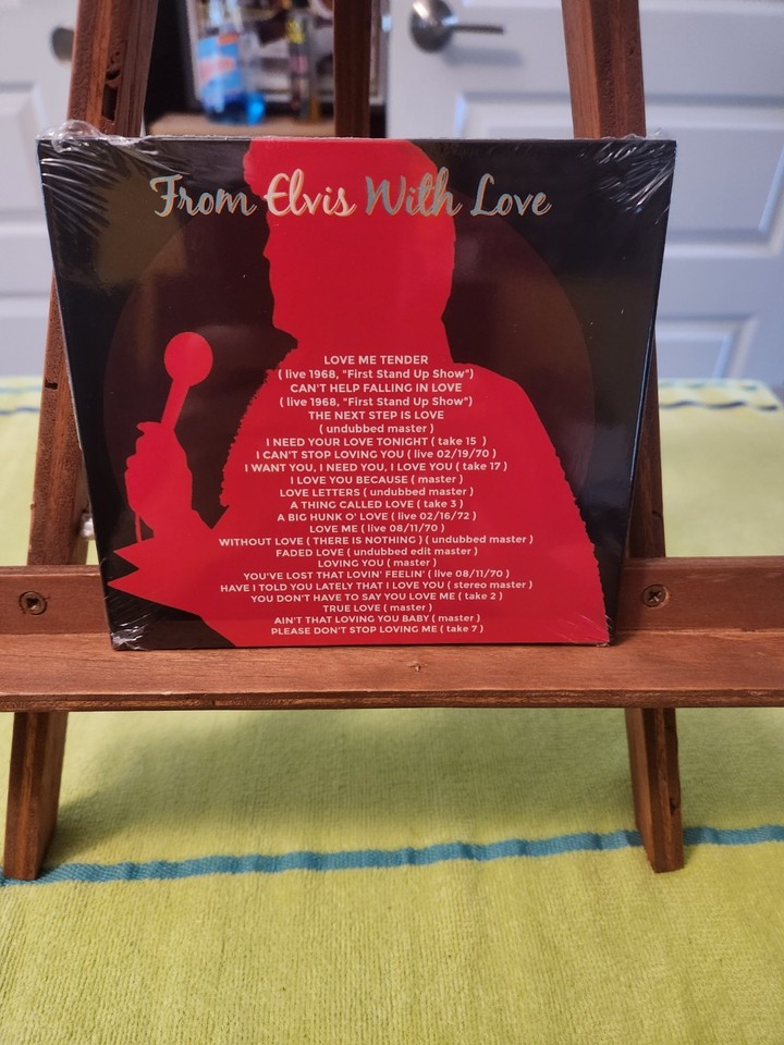 From Elvis With Love -- MEGA RARE STILL SEALED CD | eBay