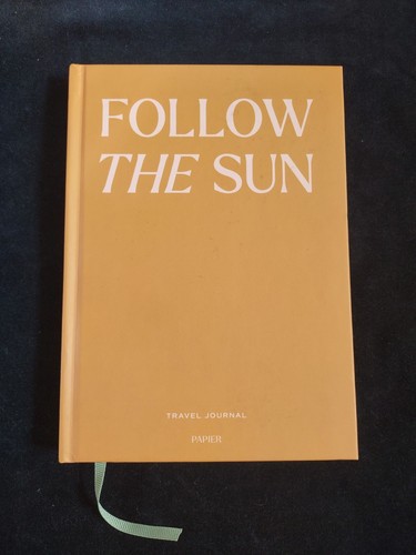 New FOLLOW THE SUN Travel Journal PAPIER Trip Ideas Planning Dreams ...