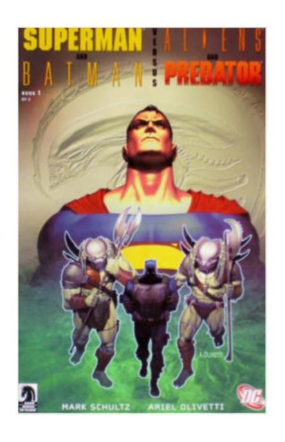 Superman and Batman vs. Aliens and Predator #1 (Mar 2007, DC) for sale ...