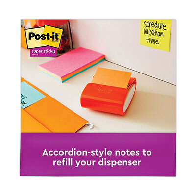 Dispenser Notes Super Sticky NOTE,3X3 UP SS,JWL R330-6SSUC 3M ...