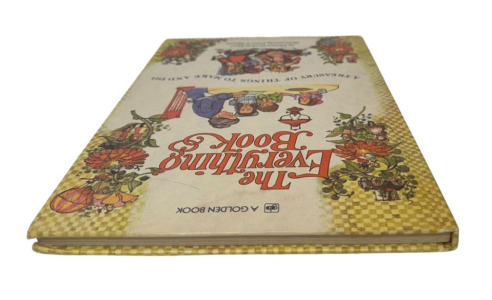 Vintage Golden Book The Everything Book 1974 Hardcover Things to Make ...
