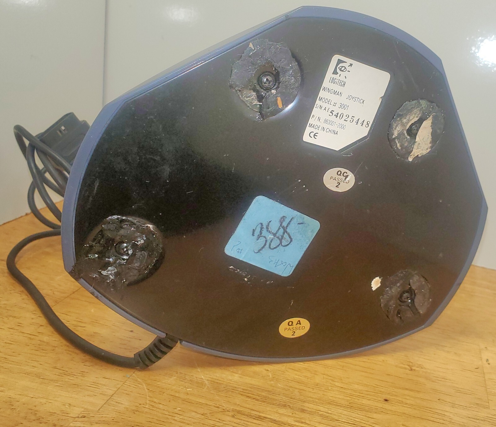 Logitech Wingman Controller Joystick 3001 Parallel Port PC Joystick ...