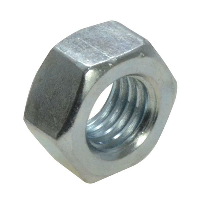 Qty 50 Hex Standard Nut M30 (30mm) Zinc Plated High Tensile Class 5 ...