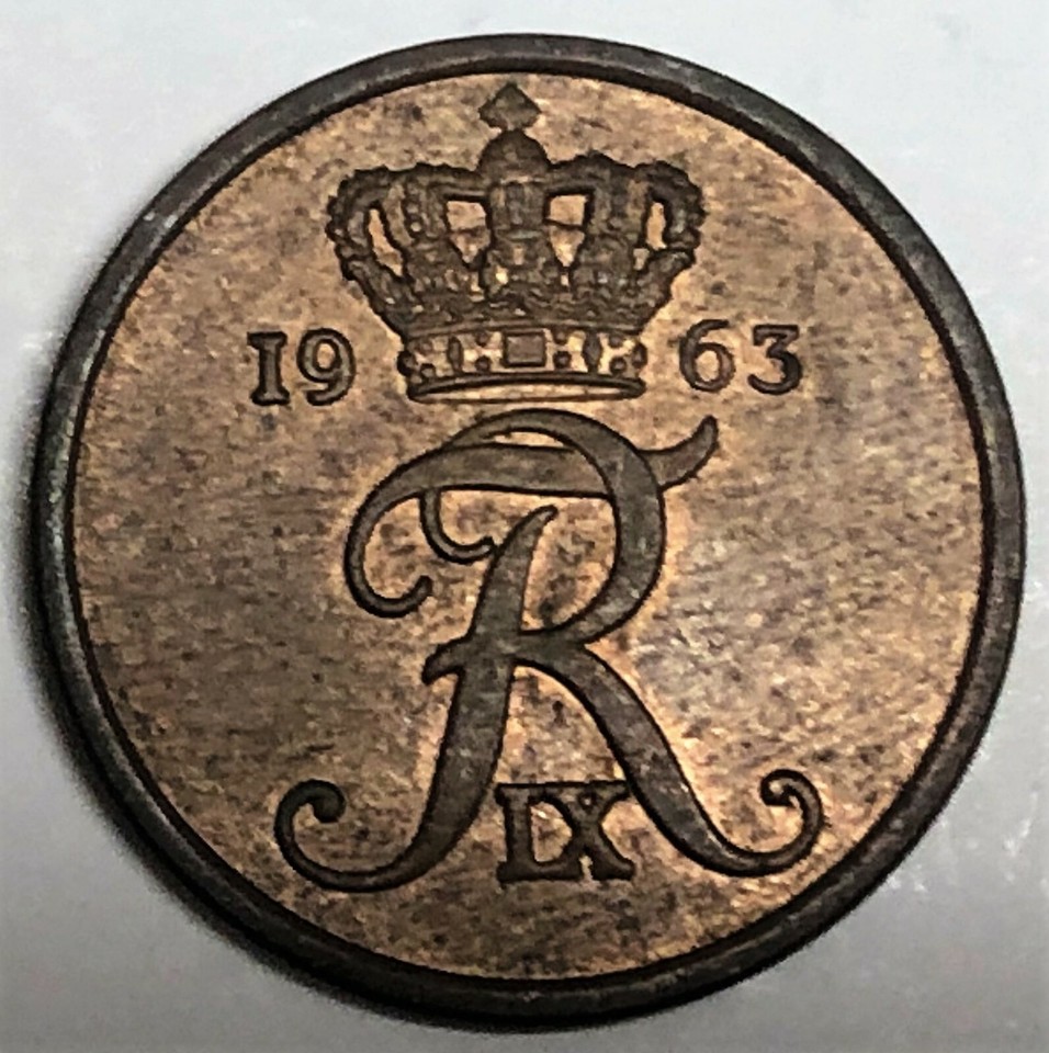# C7996 DENMARK COIN, 5 ORE 1963 | eBay