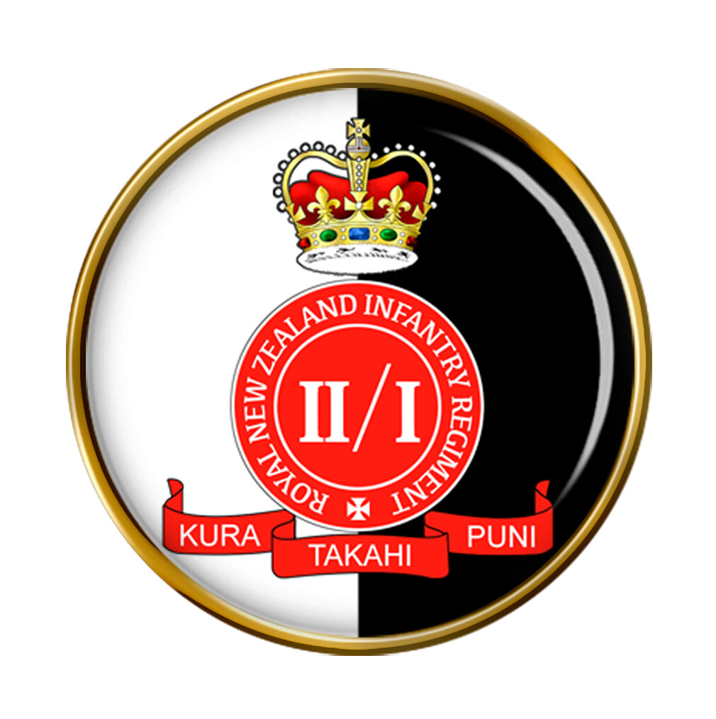 Infantry Logo DUI Pin ~ 105th Infantry Regiment New York Army National