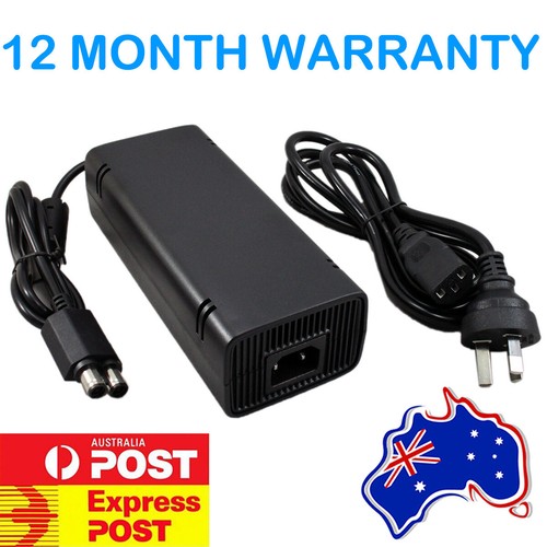 POWER SUPPLY CABLE LEAD - for XBOX 360S SLIM Console / XBOX 360 S / AU ...