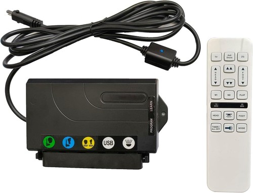 Adjustable Bed Richmat Wireless HJH55 Remote and HJC18 Control Box ...