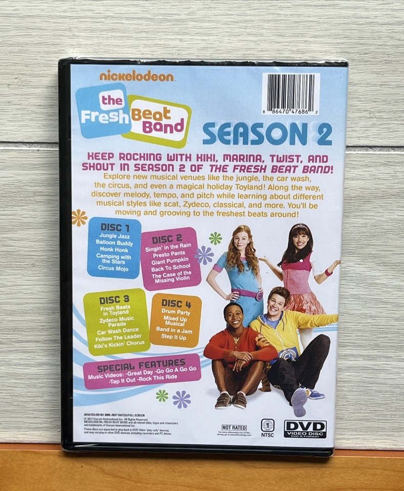 THE FRESH BEAT BAND TV SERIES COMPLETE SEASON 2 New Sealed DVD ...