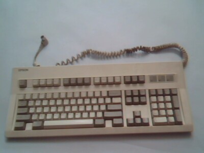 Epson Keyboard Q203A A103A-AA Seiko - C9S4D84701 - vintage, working | eBay