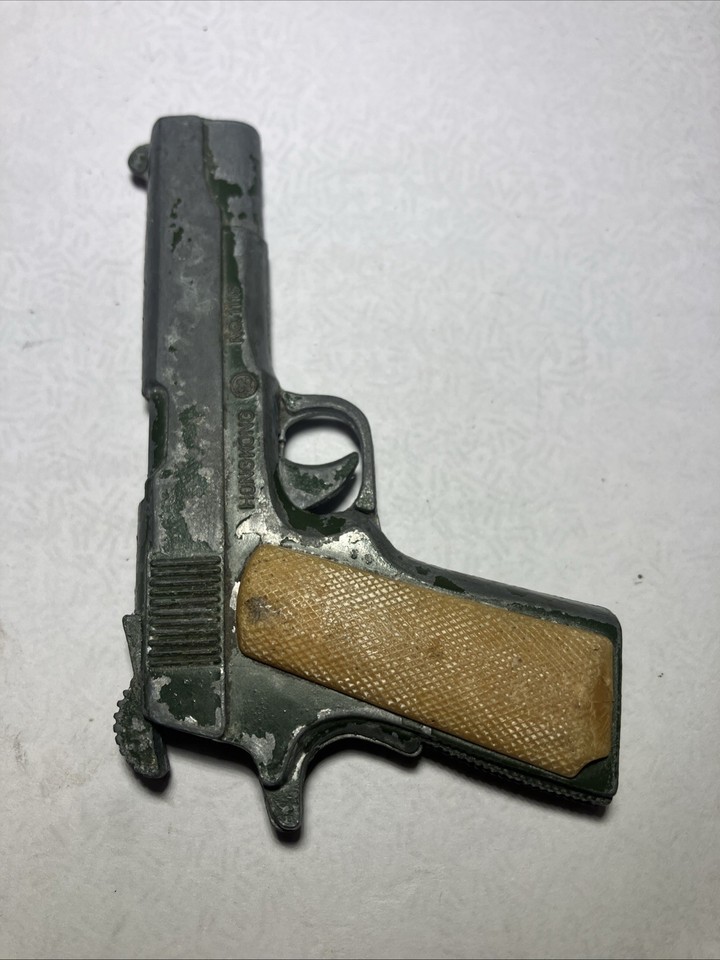 Vintage Zee Toys Army 1911 Miniature 45 TOY Cap Gun Pistol No.1115 ...