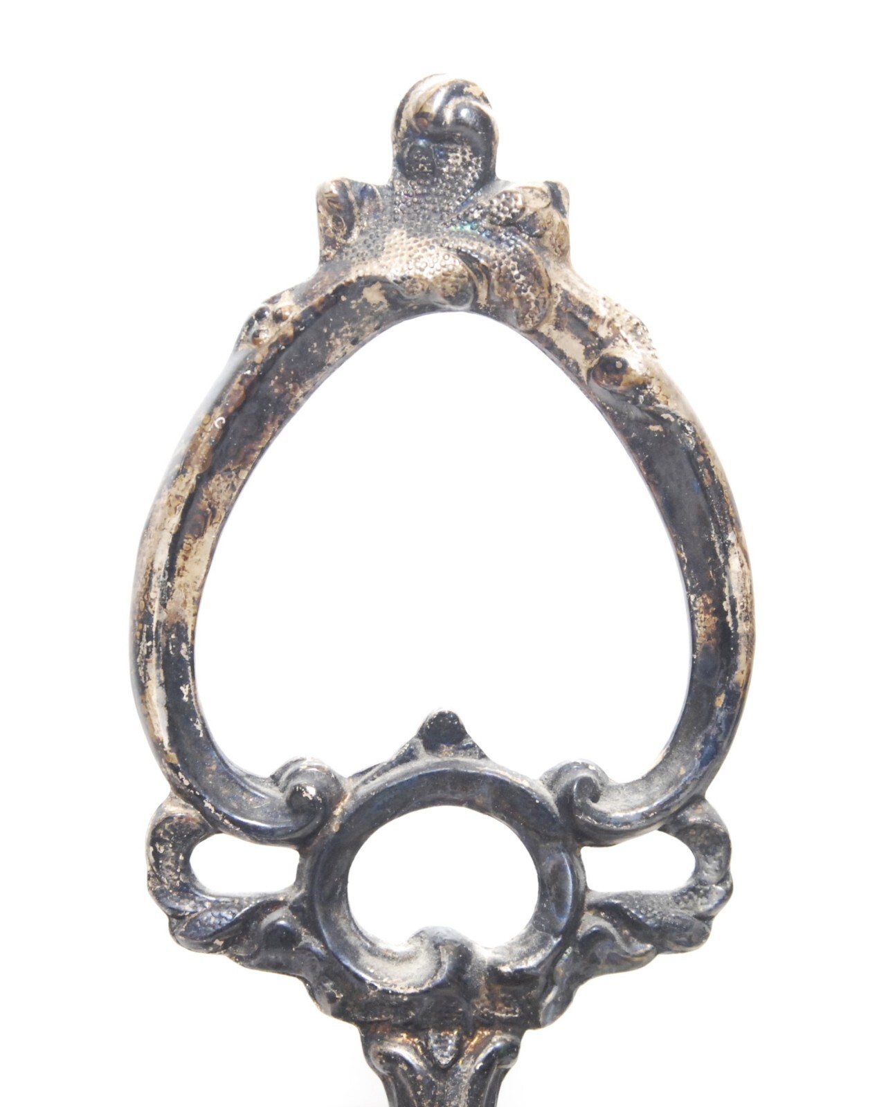 ANTIQUE VICTORIAN SILVER PLATE 5 PIECE CRANBERRY COIN SPOT GLASS CASTOR ...