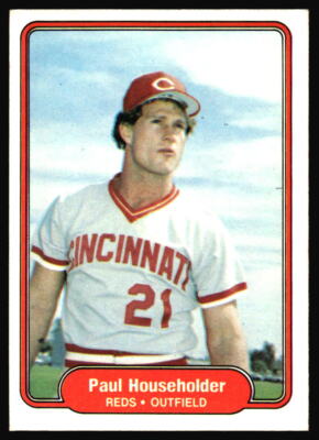 1982 Fleer Paul Householder #68 Cincinnati Reds | eBay
