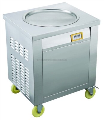 New Single Boiler Fried Ice Cream Maker Fruit Fried Ice Machine go ...