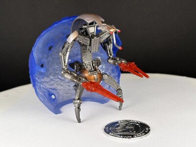 STAR WARS Hasbro 30th Anniversary Destroyer Droid & Coin 3.75" complete ...