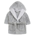 PERSONALISED Baby Robe And Blanket SET Dressing Gown Fleece Embroidered ...