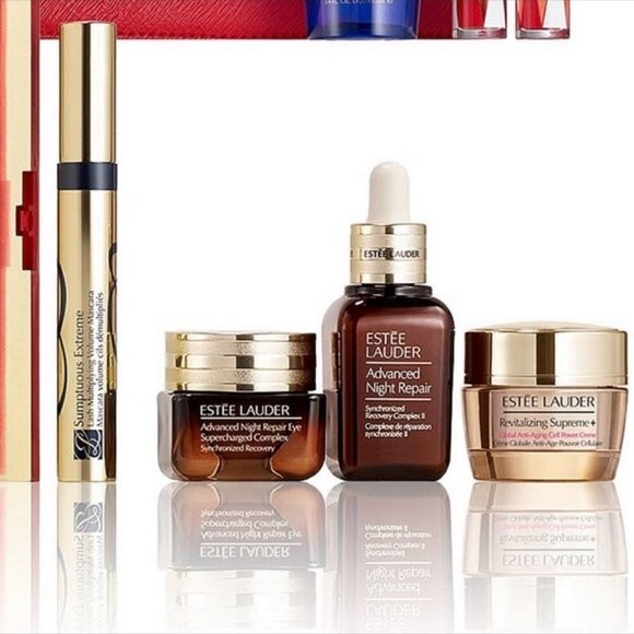 Estee Lauder Holiday Beauty Blockbuster Gift Set $455 12 pc Full Size ...