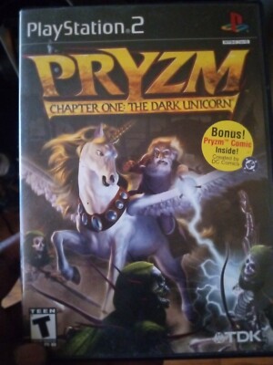 PRYZM Chapter One The Dark Unicorn Sony PlayStation 2 2002 Complete PS2 ...